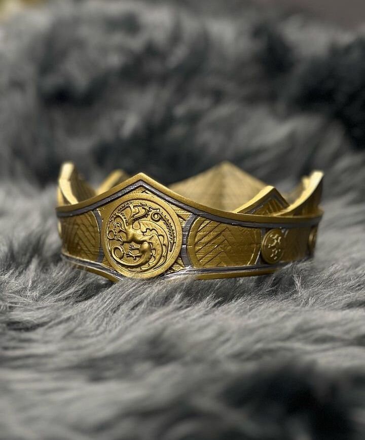 Viserys Crown House of the Dragon GOT - Etsy