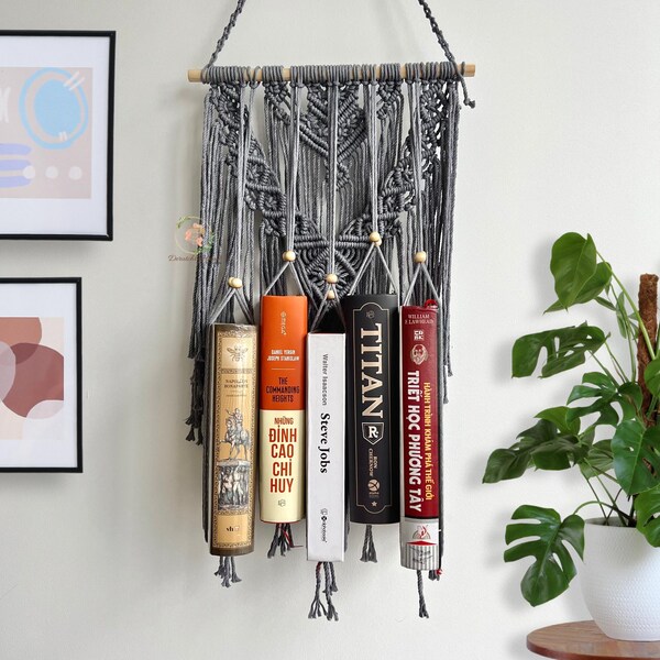 Hanging Bookshelf - Etsy