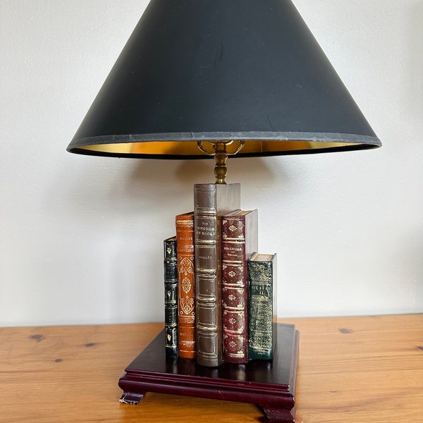 Book Lamp - Etsy