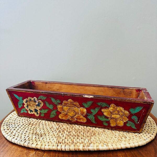 Painted Planter Box - Etsy