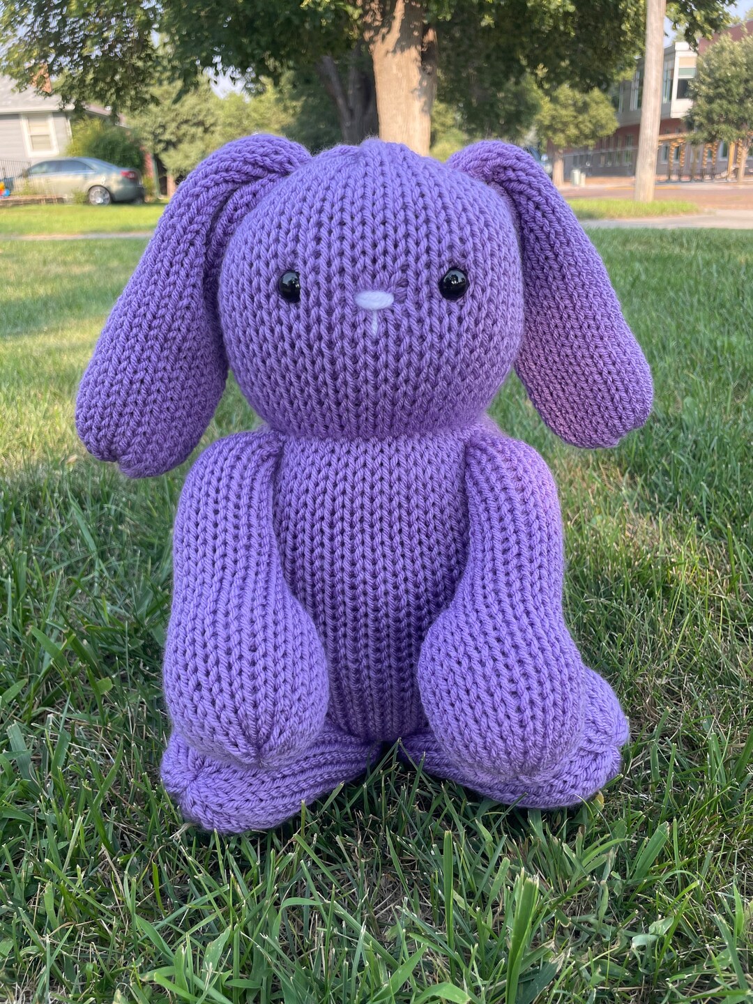 Stuffed Bunny Made by Circular Knitting Machine - Etsy
