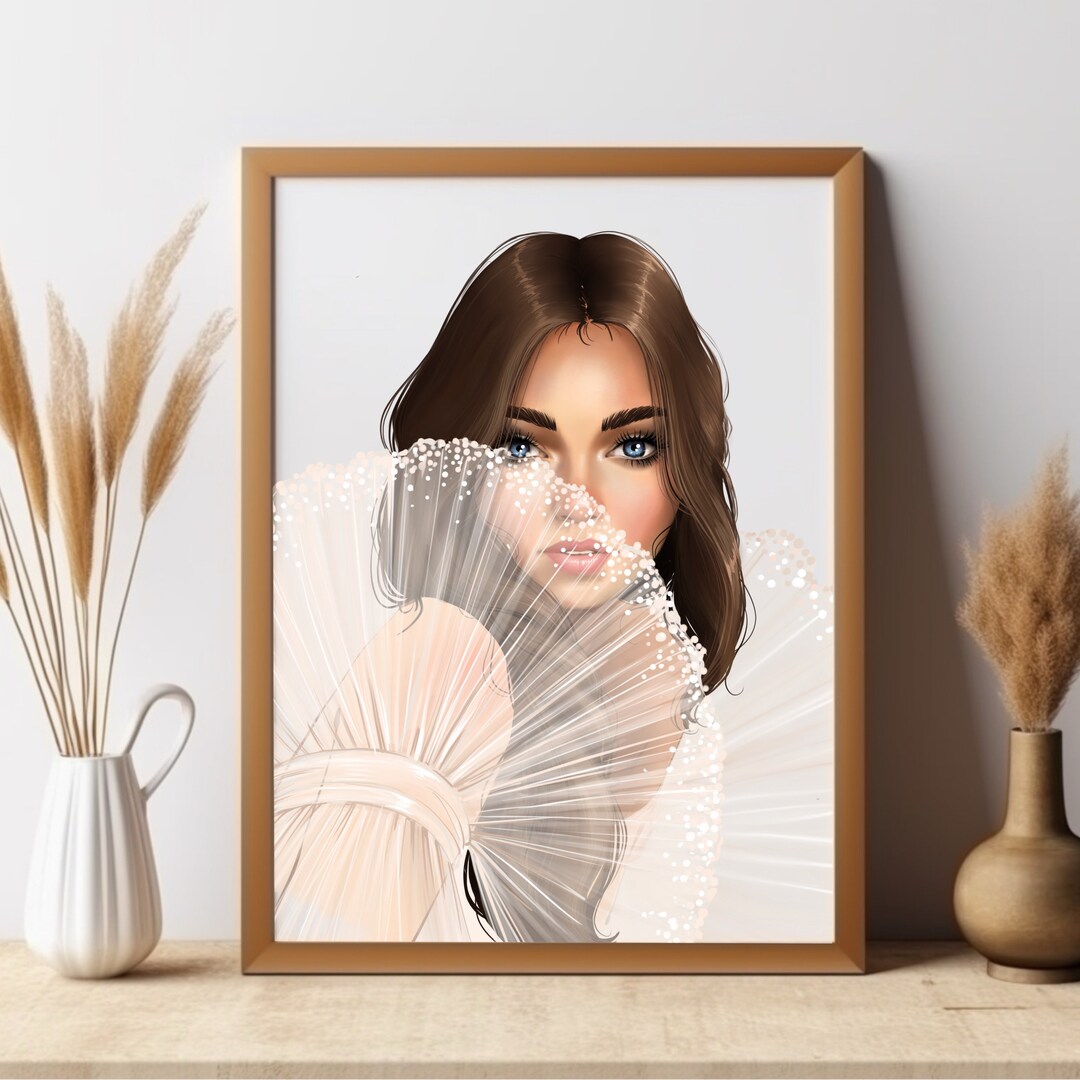 Art Digital Print, Art Print, Digital Art, Digital Art Print, Fashion ...