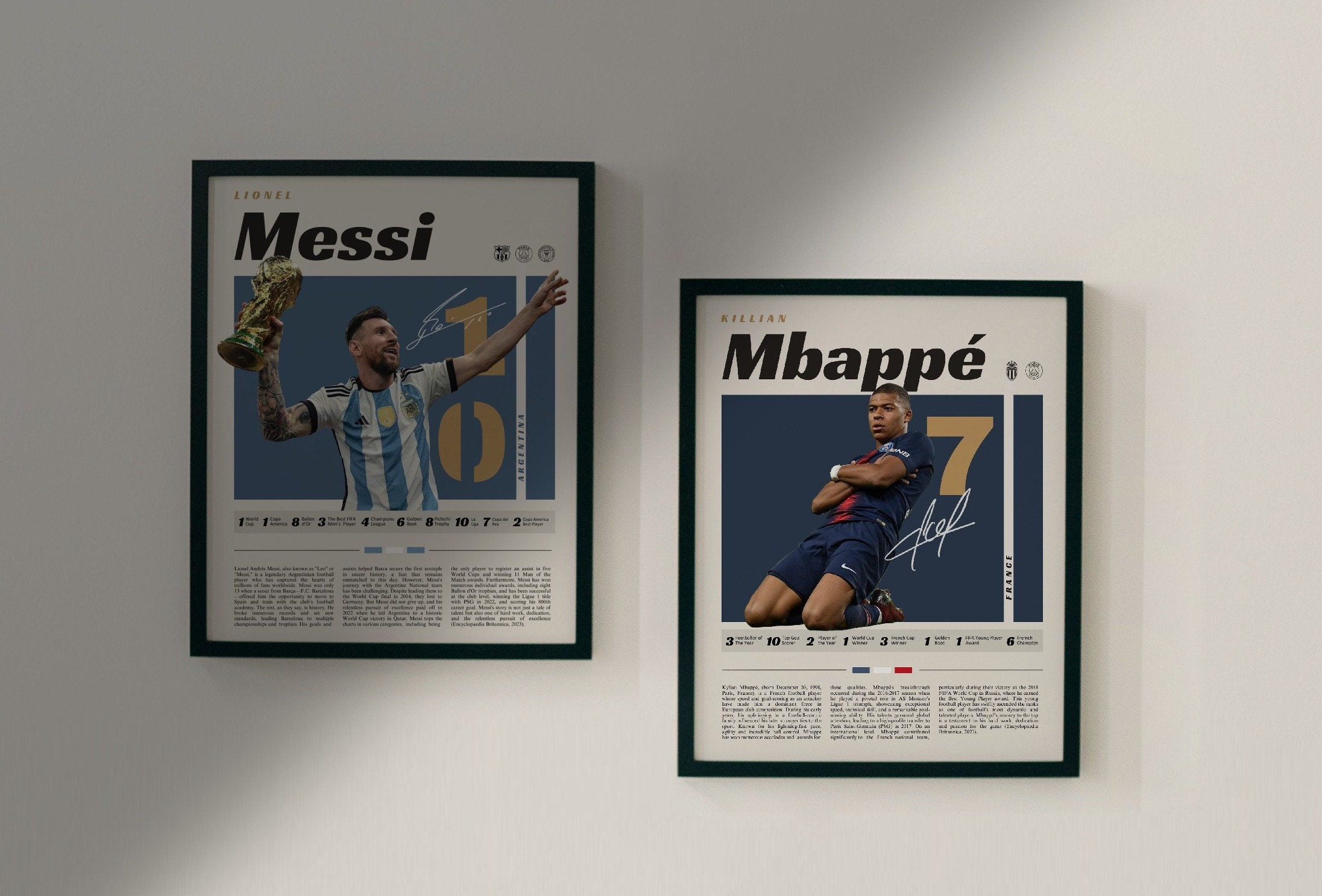 Lionel Messi Poster, Argentina Soccer Print, Football Gifts, Football ...