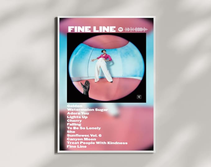 Harry Styles Fine Line Album Digital Print Music Wall Art Digital ...