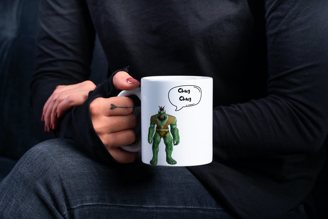 World of Warcraft Chug Chug Mug, Funny Mug, Meme Mug, Gift Mug, Coffee ...