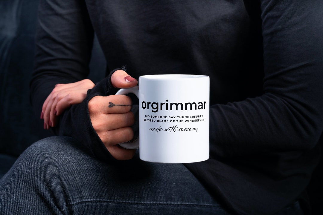 Orgrimmar Mug, Wow Mug, World of Warcraft Mug, Gift Mug, Coffee Mug ...
