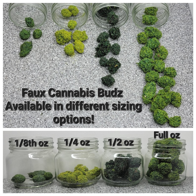 Forever Nugs Faux Cannabis Fake Weed Elevate Your Display Retail ...