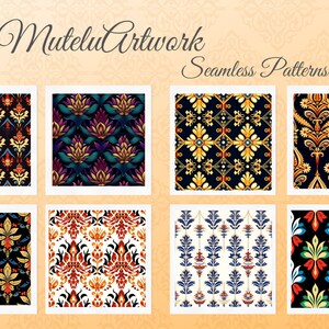 Thai Pattern Seamless Patterns - Etsy
