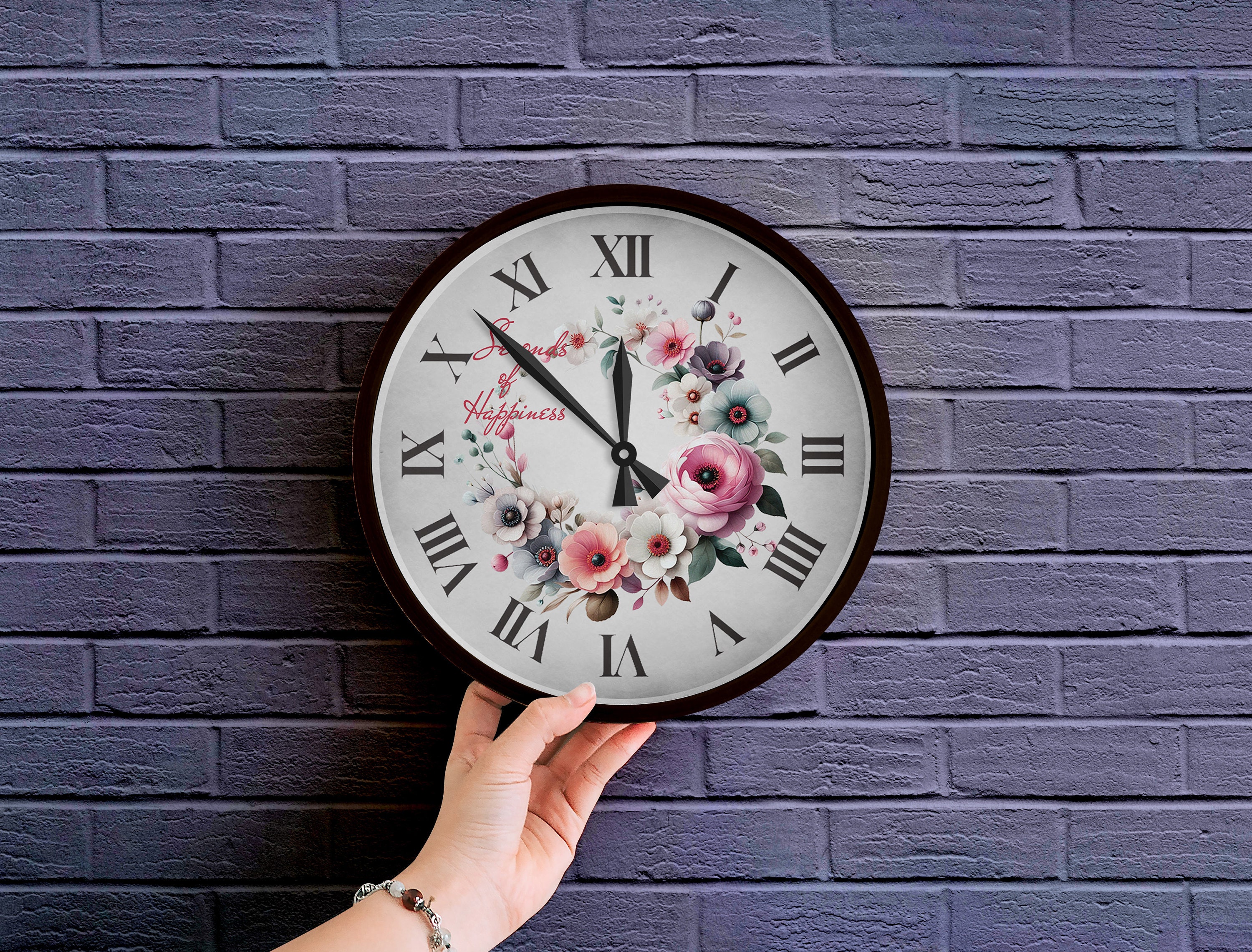 Clock Background Templates: Wall Clock Patterns (PDF & PNG Digital ...