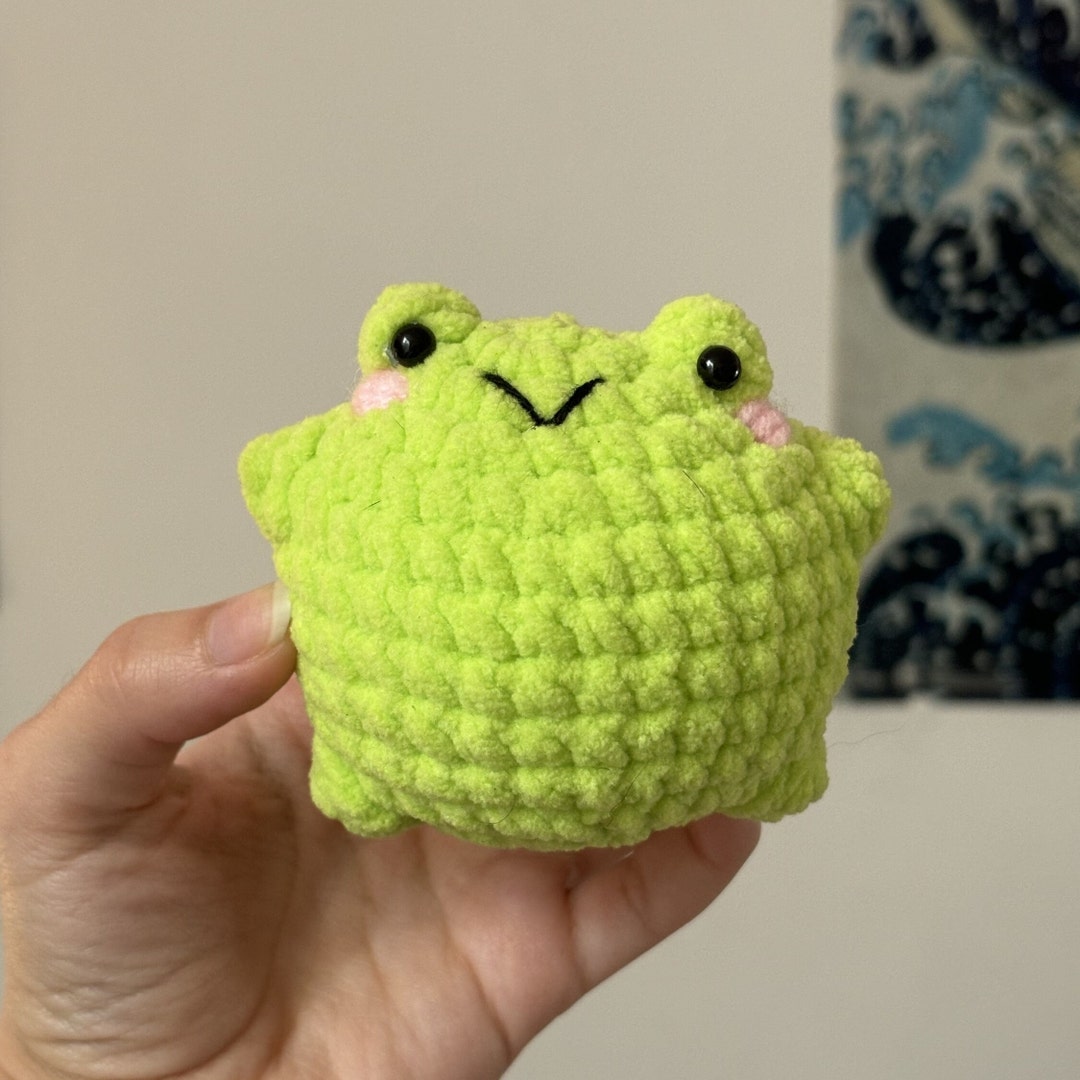 Crochet Froggy Plush Amigurumi Frog - Etsy