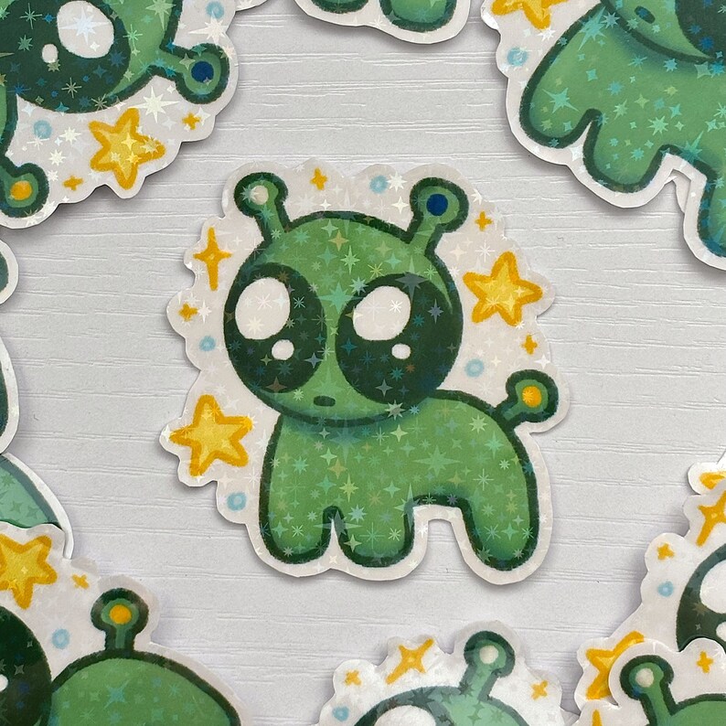 IKEA Alien Plush Autism Creature Sticker - Etsy
