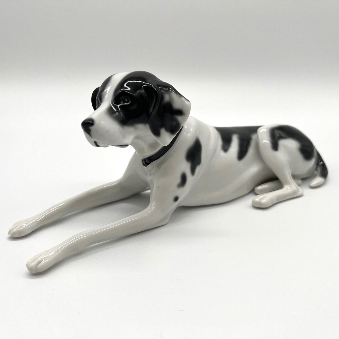 Gotha Pfeffer Porzellan Figur Hund • Um 1930 • Signiert • Art Deco ...