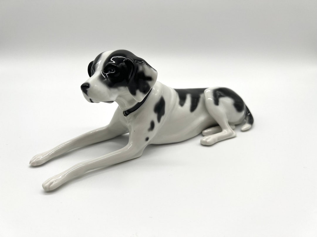 Gotha Fritz Pfeffer Porcelain Figurine Dog Around 1930 Dog Figure ...