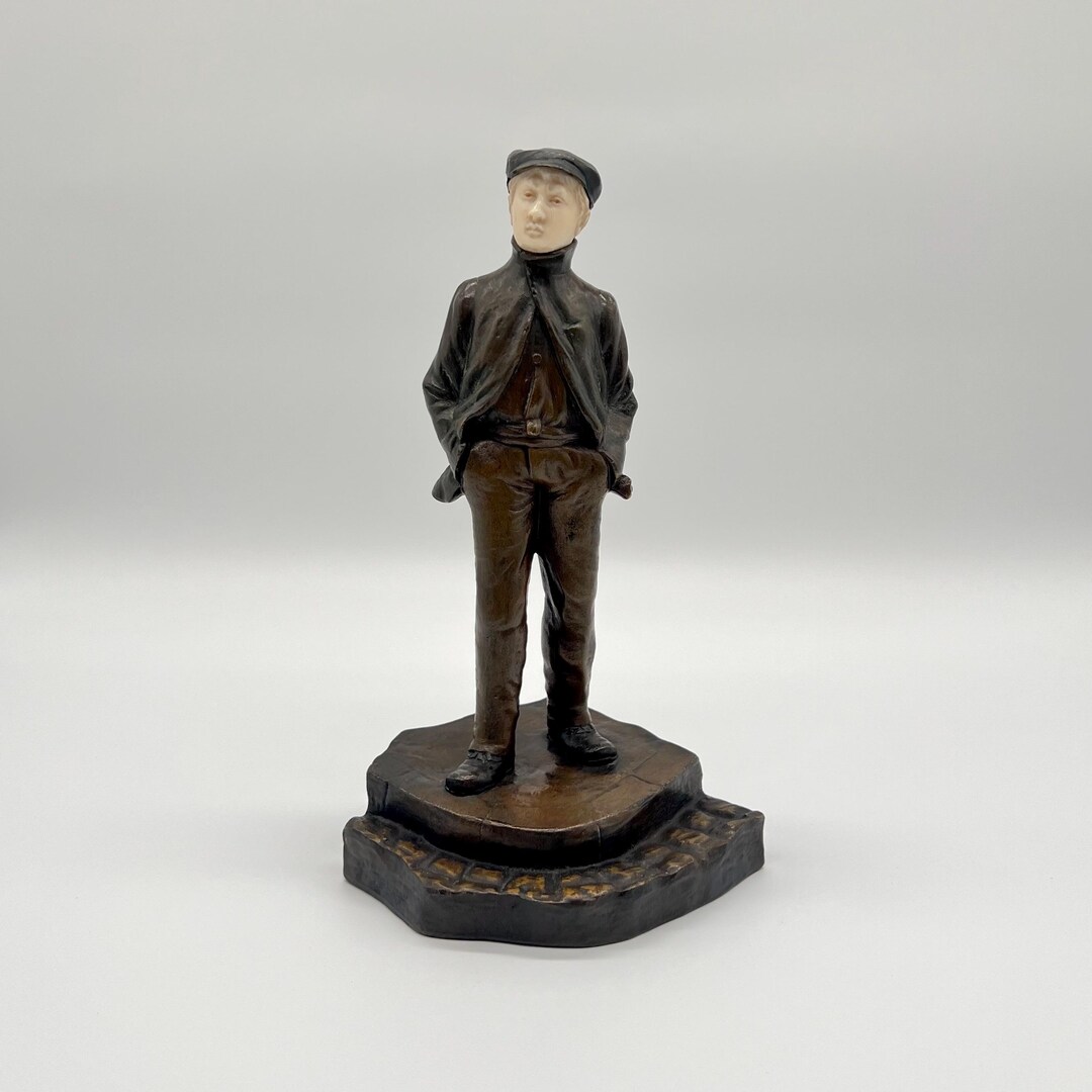 Sammlerstück - Signierte Französische Bronze Figur • Jugendstil ...