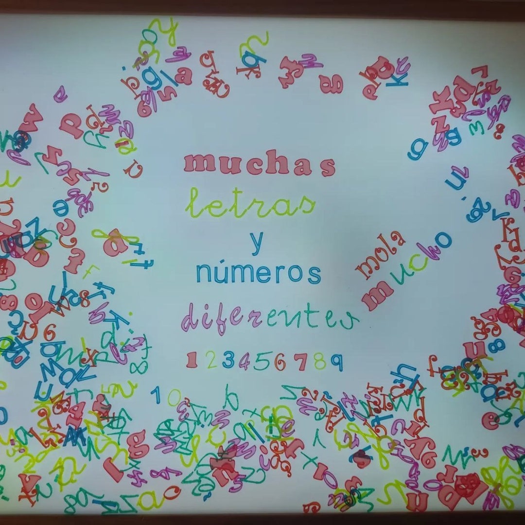 Various Mini Alphabets and Numbers - Etsy