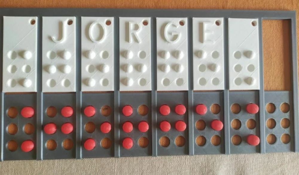 Manipulative Braille Alphabet and Number Sheets - Etsy