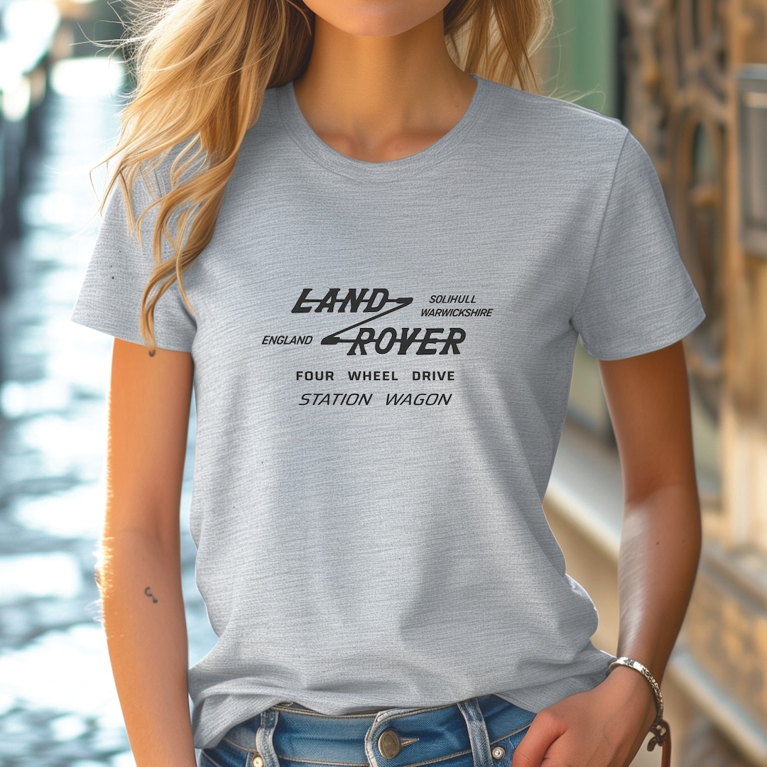 Land Rover Logo Women's Tee, Land Rover Tee, Range Rover Tee, Vintage ...