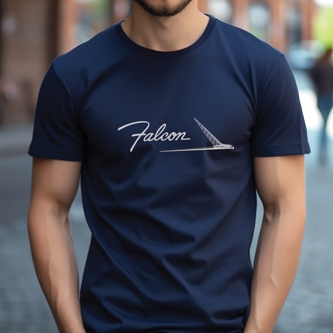 Ford Falcon Logo Man Heavy T-shirt, Ford Falcon Logo T-shirt, Ford ...