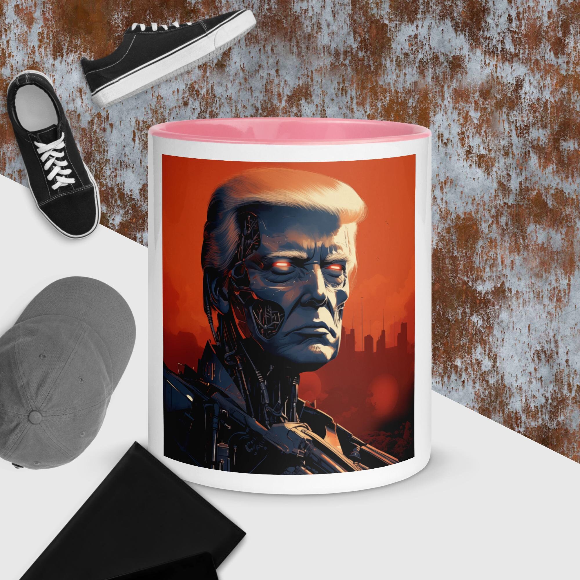 Donald Trump Terminator Mug With Color Inside - Etsy