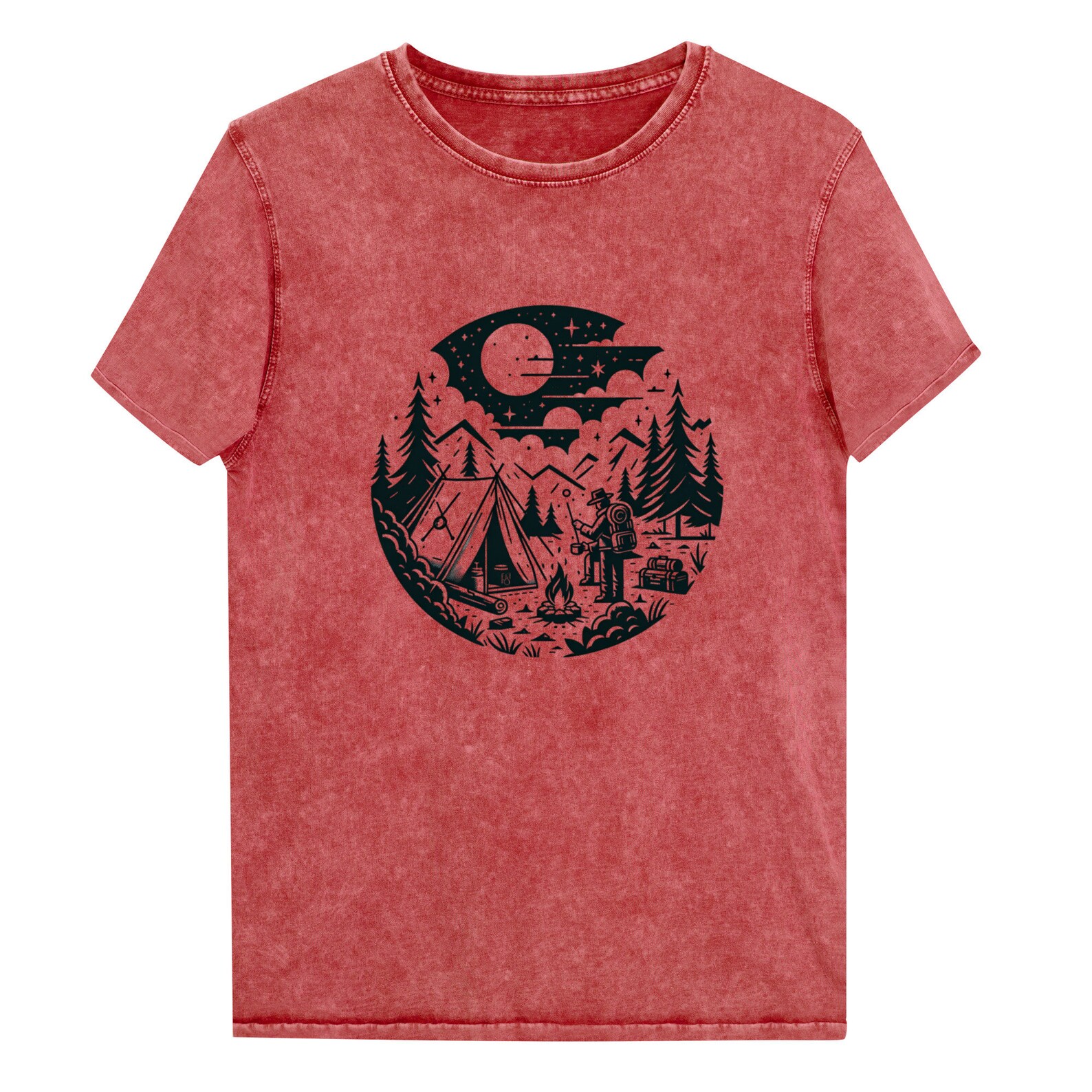 Bushcraft Denim T-shirt Bushcraft Gear Gift Camping Shirt Survival ...