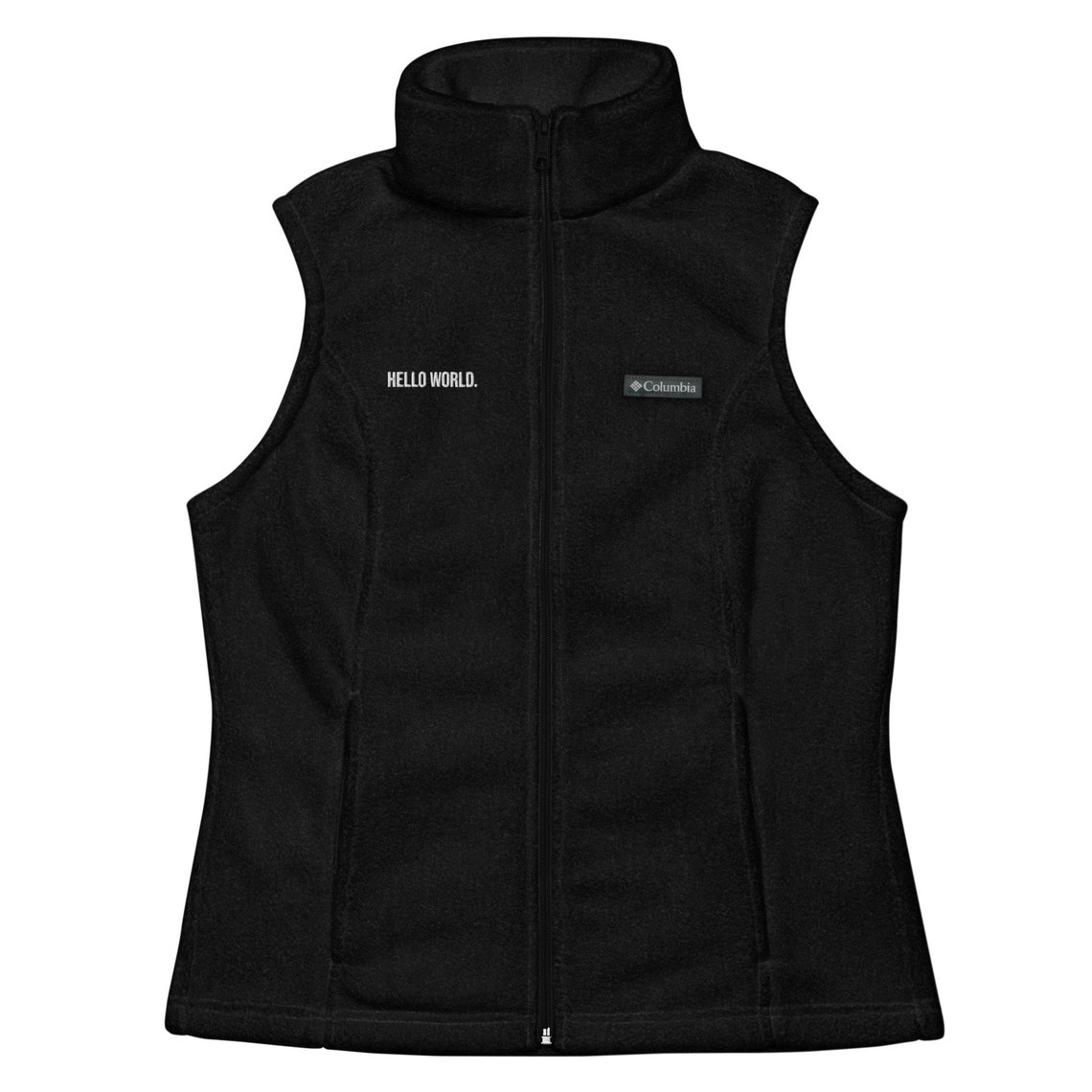 Geek Programmer Womens Columbia Fleece Vest Gift for Geek Girl Present ...