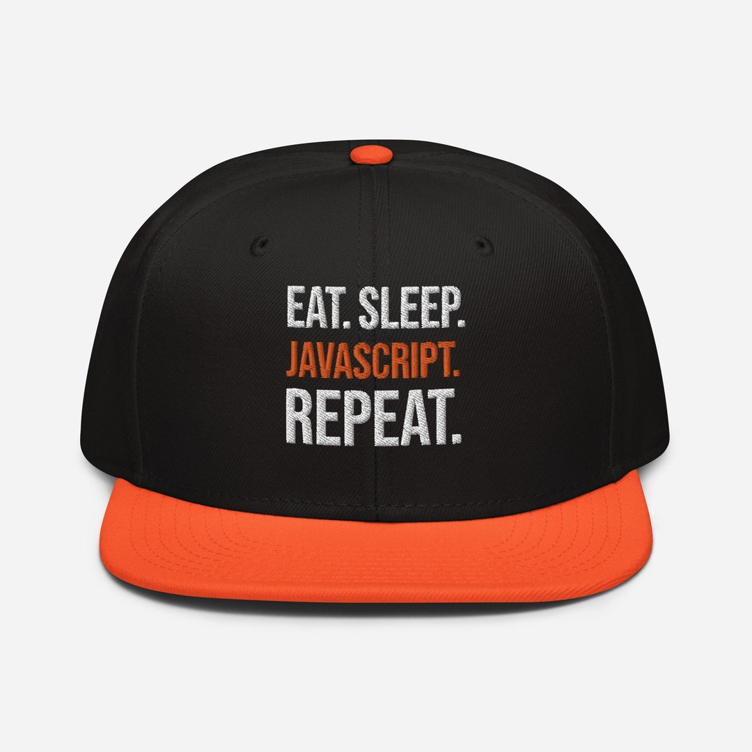 Funny Programming Javascript Snapback Hat T For Programmer Present For Coder Programmer Hat