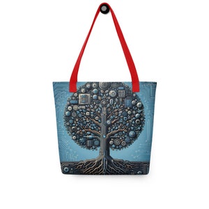 Tech Tree Tote Bag Programmer Gift Scrum Master Product Owner Project ...