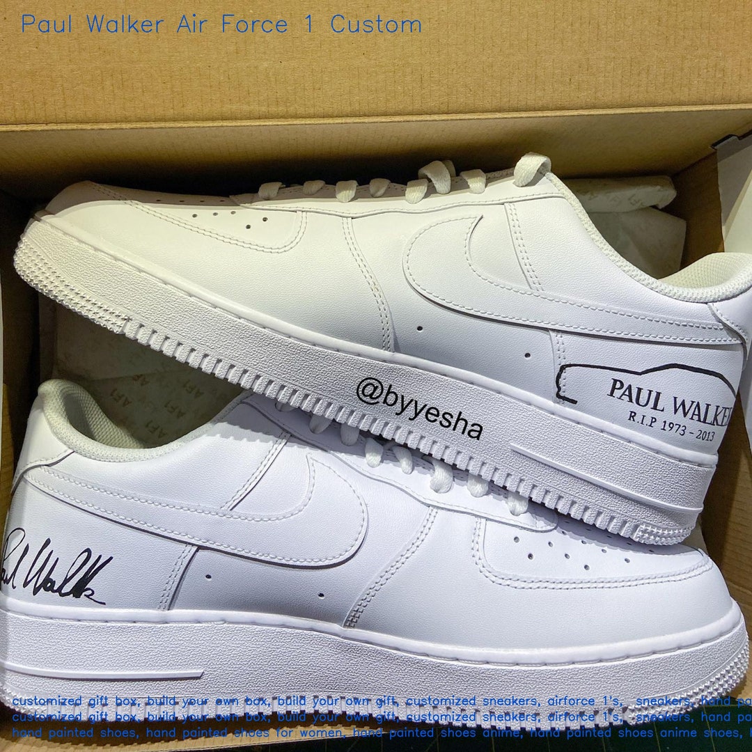 Paul Walker Air Force 1 Custombuy Now: Luxetsy.com/et-2995 - Etsy