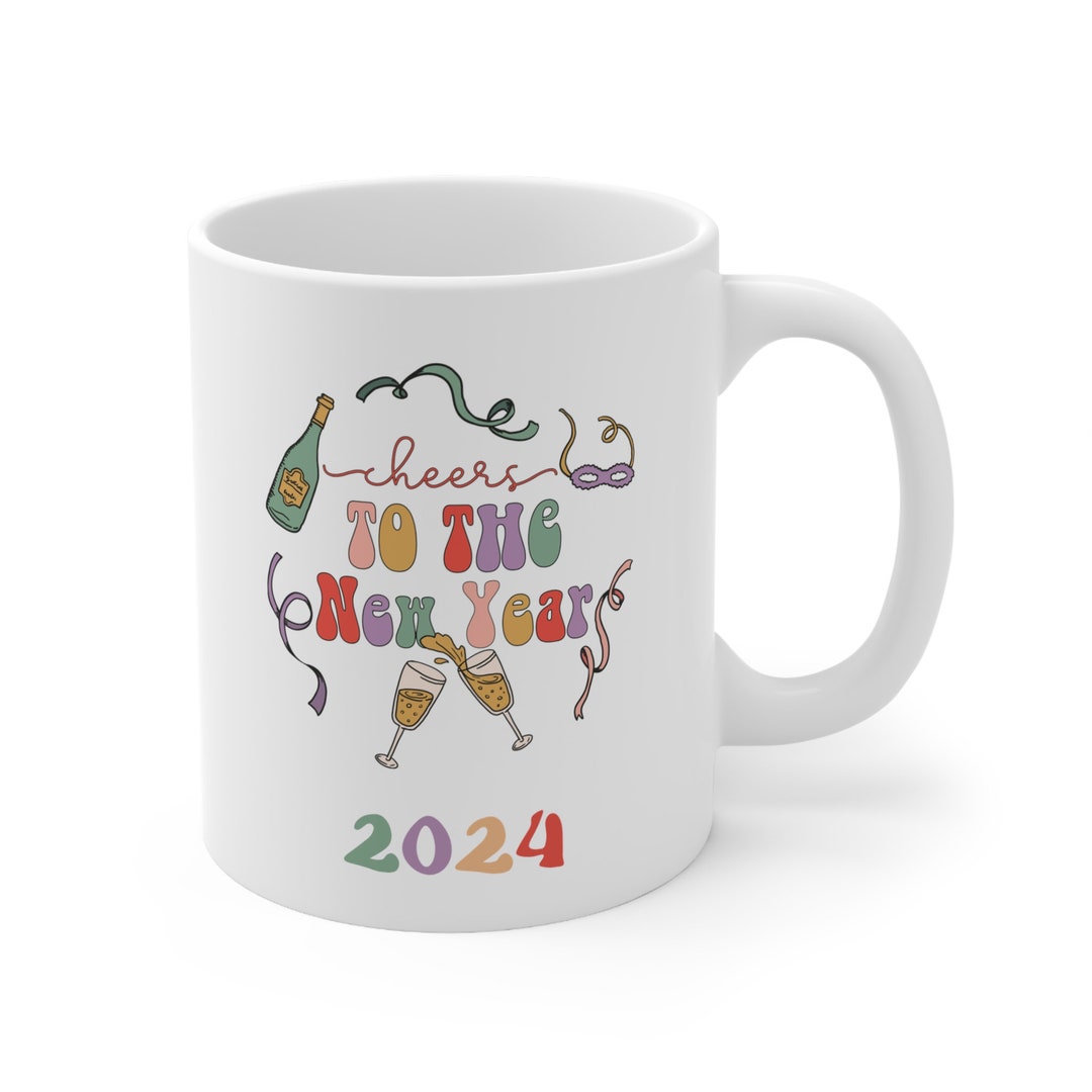 New Year Mug, New Years Gift, Holiday Mug, New Year 2024 Coffee Mug ...