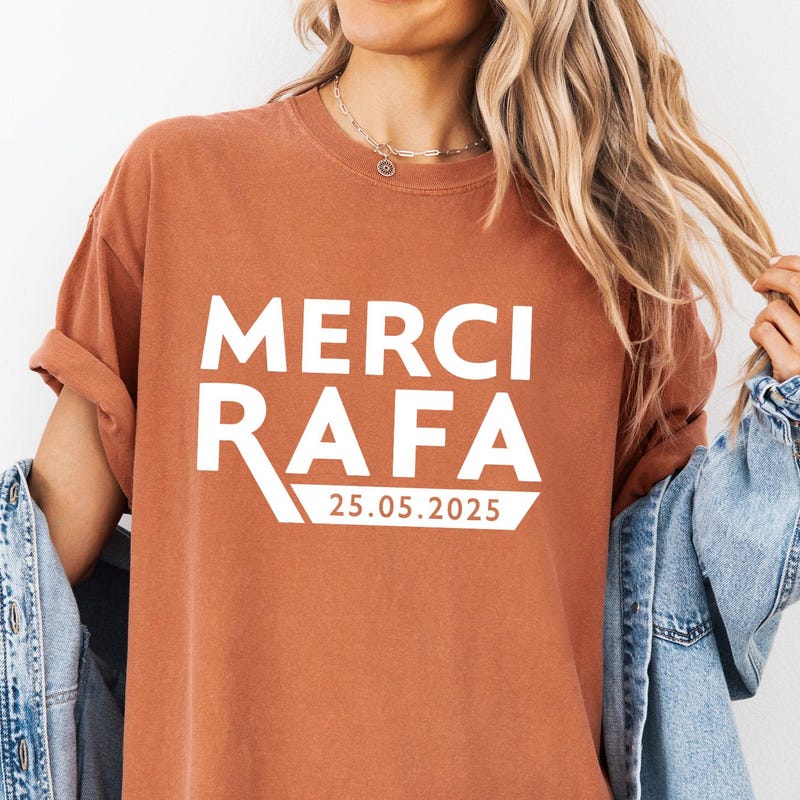 Merci Rafa T Shirt - Etsy
