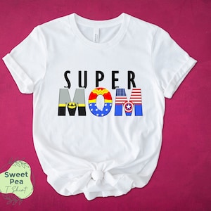 Super Mom Shirt, Super Mama Shirt, Superhero Mama Shirt, Mom Gift ...