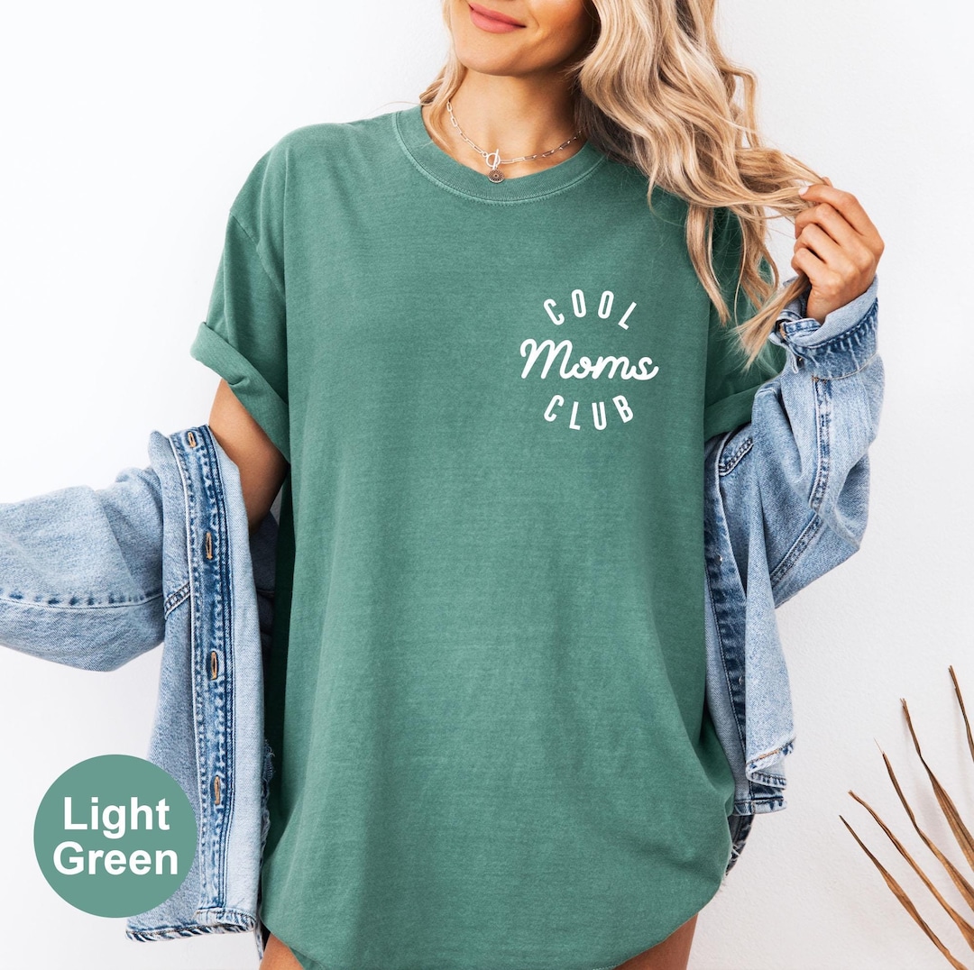 Cool Moms Club Shirt, Custom Mom Shirt, Mom Life Apparel, Mother’s Day ...