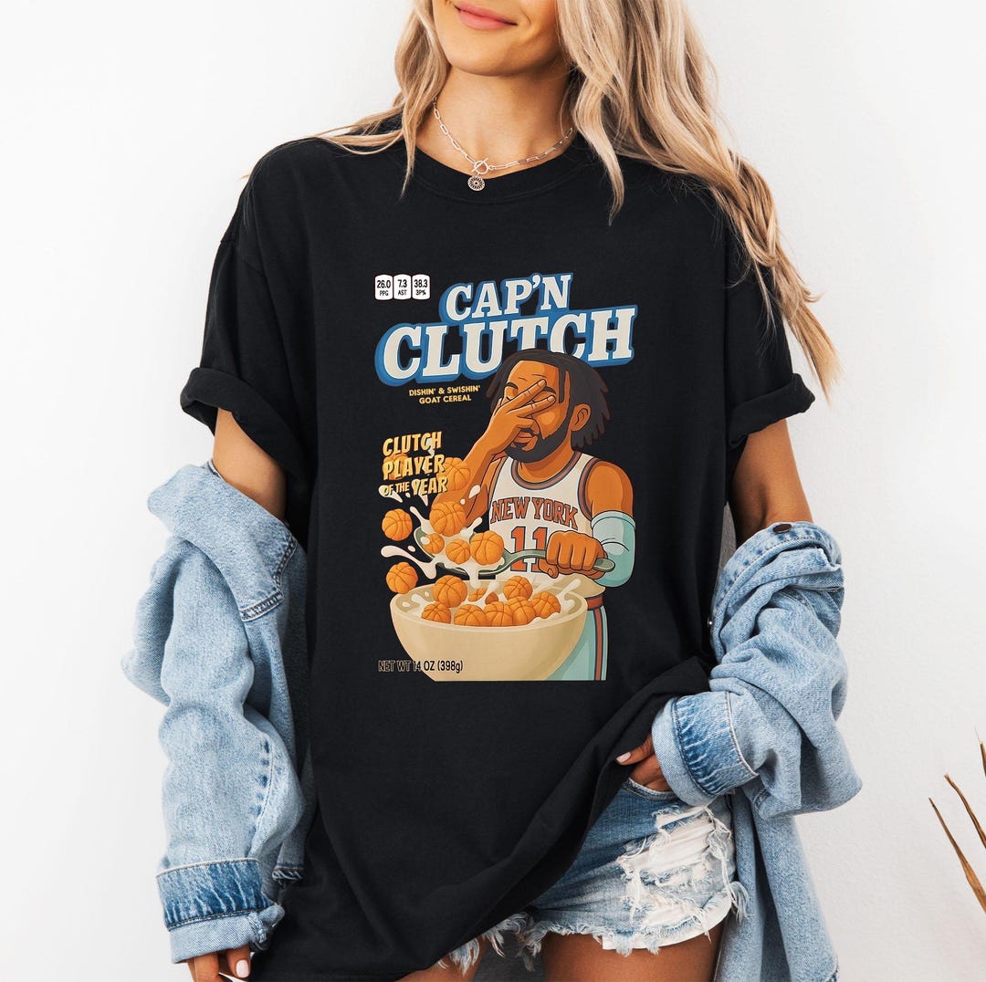 Captain Clutch Jalen Brunson Knicks Shirt, Jalen Brunson Shirt, Knicks ...