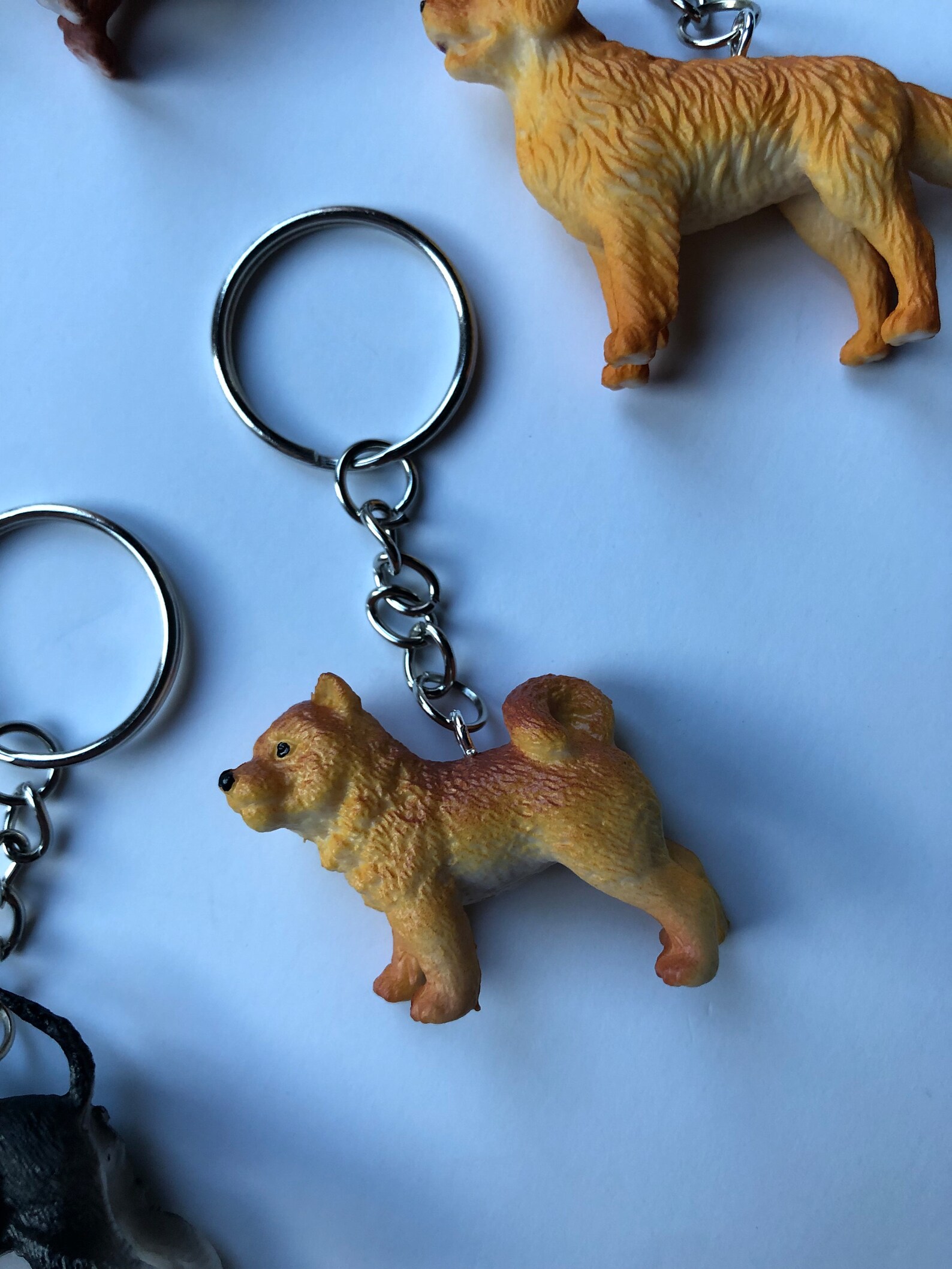 Dog Keychains, Mini Dog Toy Figurines Upcycled, Dog Lovers Gift, Beagle ...