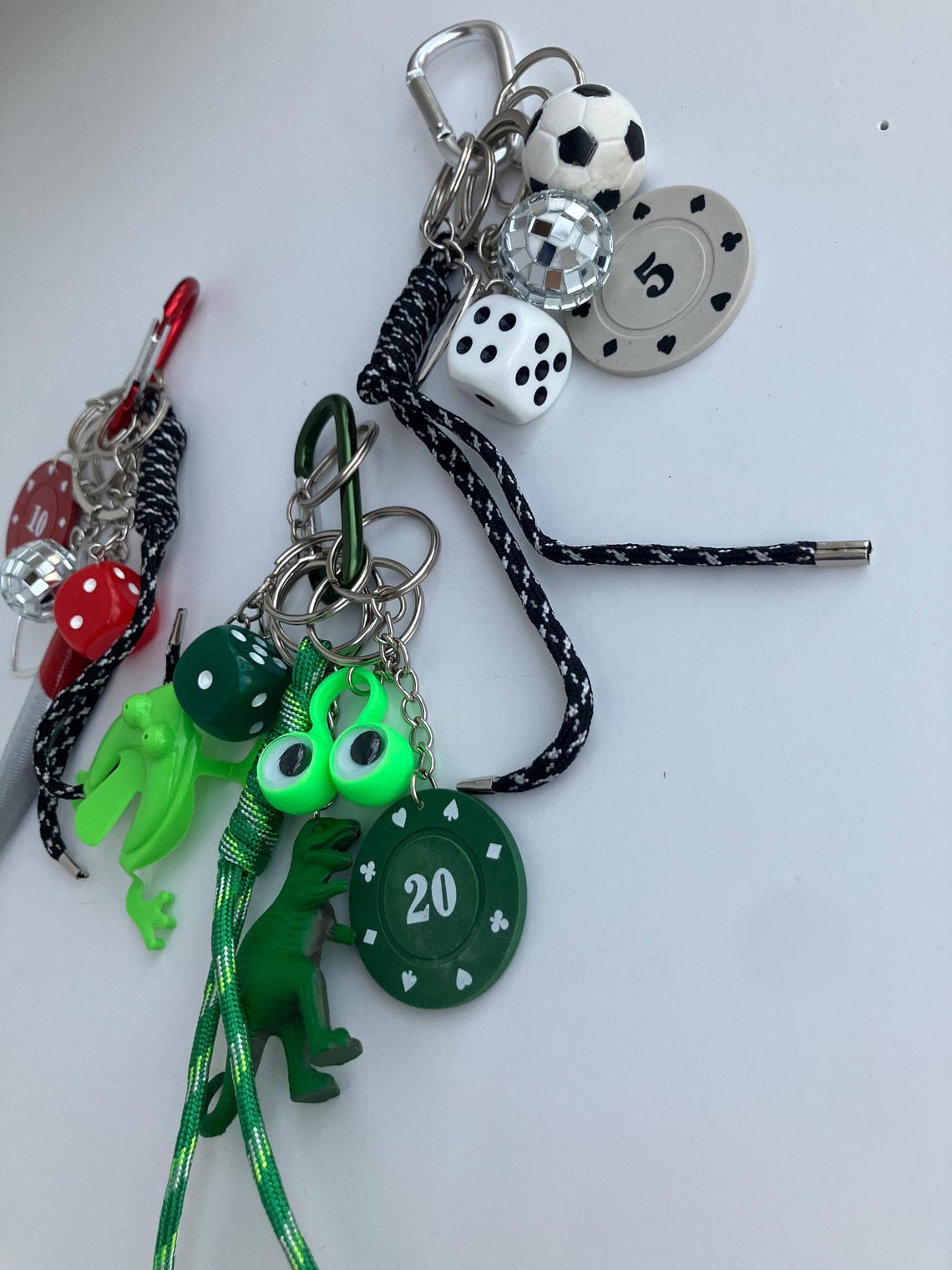 Cluster Keychain, Clutter Keychains, Bag Charms, Fashion Trends, Y2k - Etsy