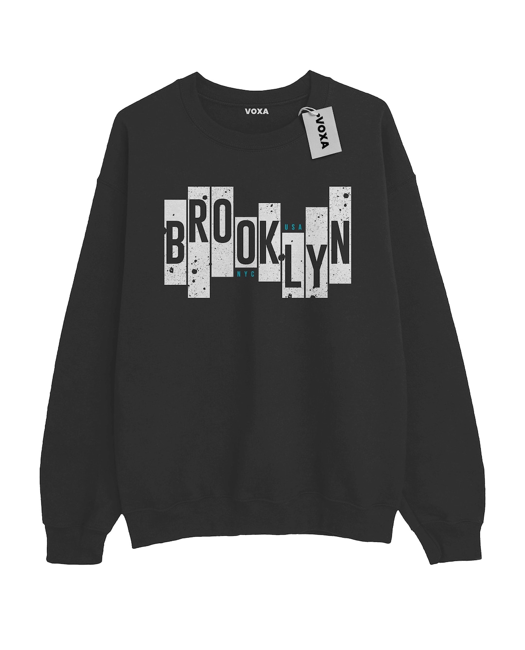 Real Oversized Brooklyn, Unisex Brooklyn Sweatshirt, Brooklyn Friends ...