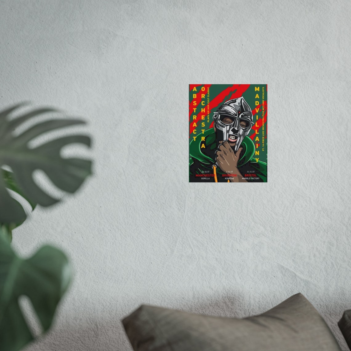 MF Doom Poster, MF Doom Mm Food and Madvillainy Album, Mf Doom Print ...