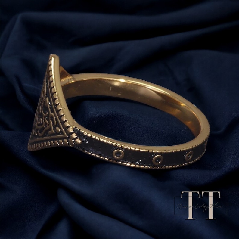 Dark Souls Ring of Favor and Protection, Real Gold Plated 925 Sterling ...