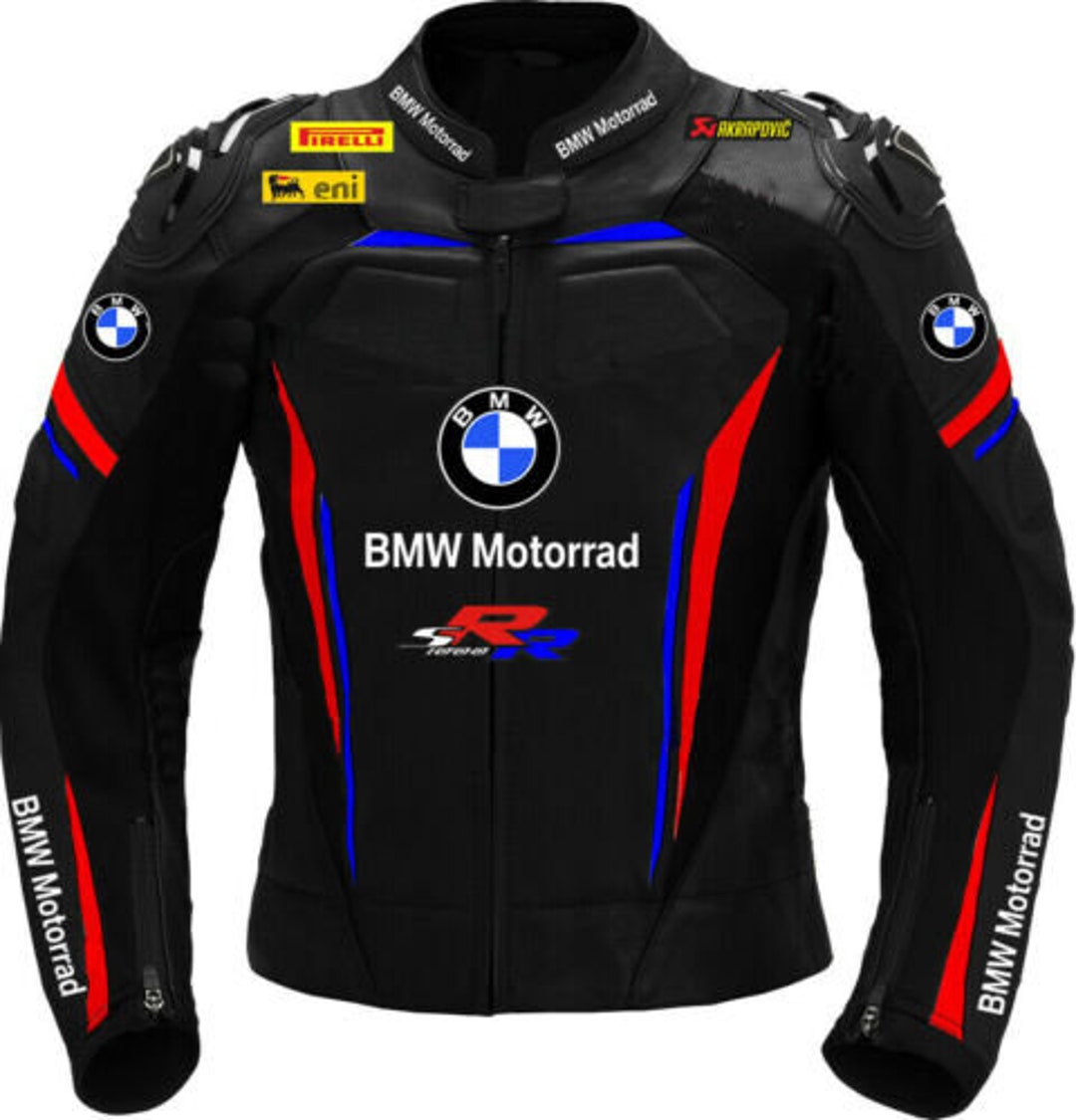 BMW Motorrad Motorbike Racing Leather Jacket With All Protections All ...