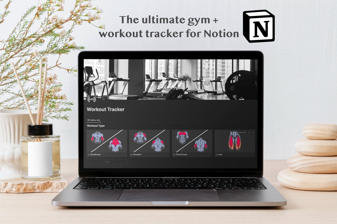 Weightlifting + Workout Tracker | Notion Template - Etsy