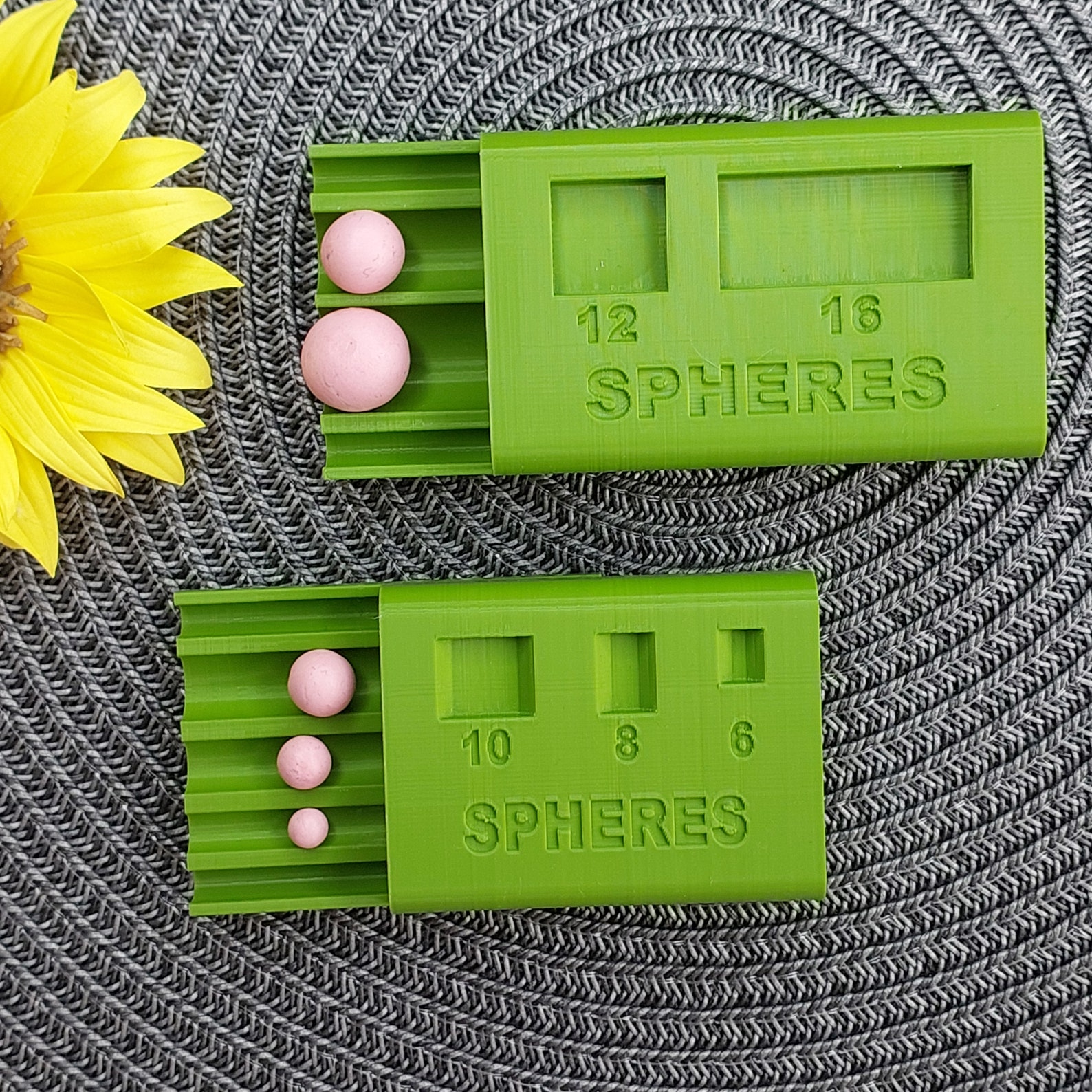 Polymer Clay Bead Roller 6mm, 8mm, 10mm and 12mm,16mm, Round Shape Bead ...