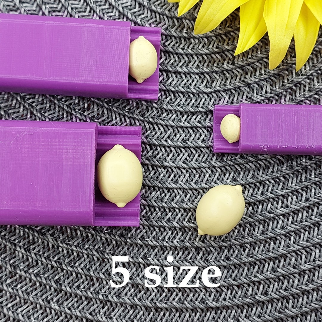Lemon Bead Roller, Bead Maker 5 Size From 10 to 30 Mm/ 0,4x1,18 Inch ...