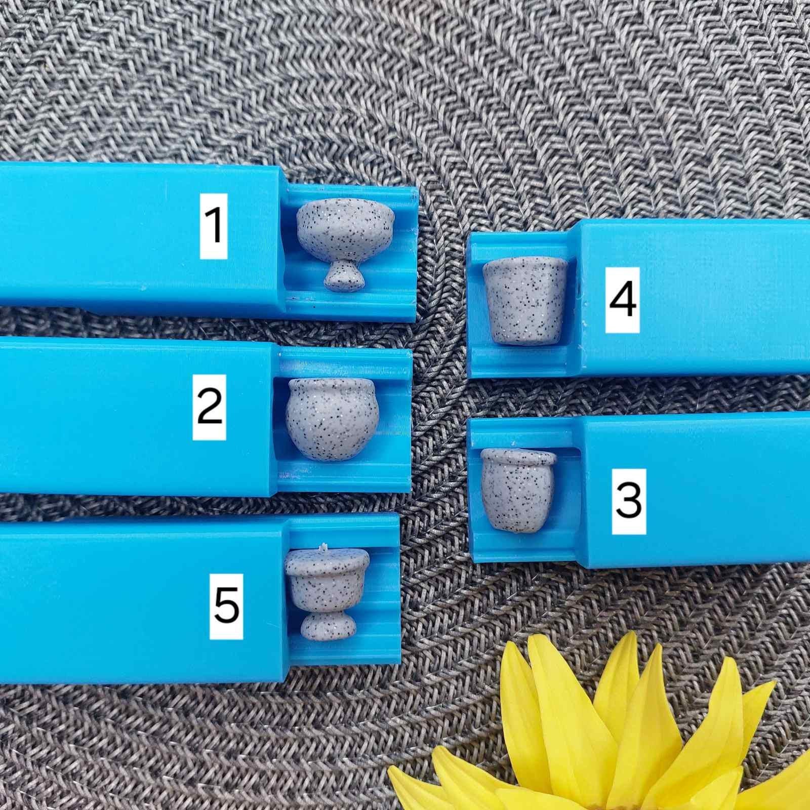 Bead Roller Flower Pot, Polymer Clay Bead Roller, Bead Maker, Flower ...