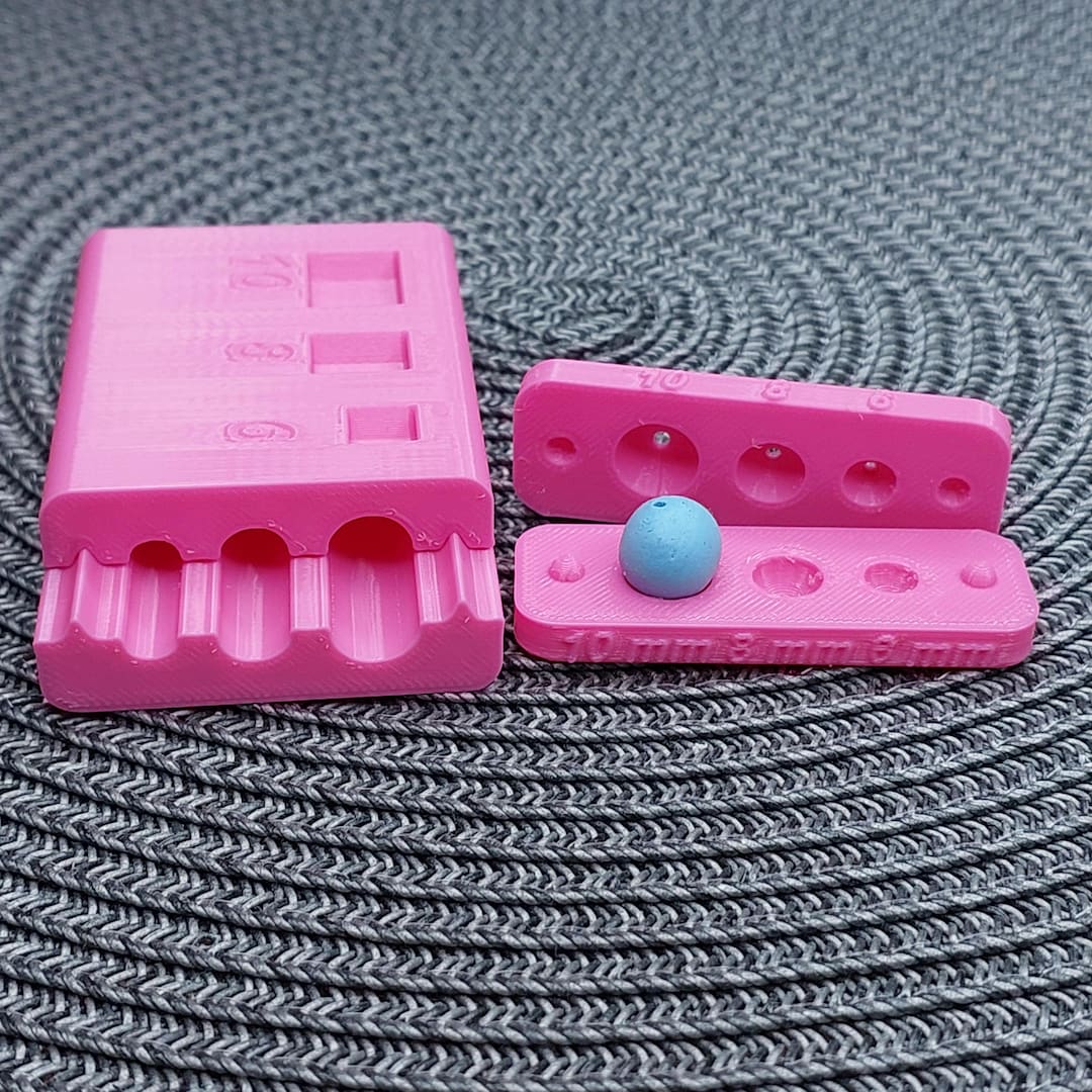 Polymer Clay Bead Rollers and Bead Hole 6-8-10 Mm/ 0,23-0,3-0,4 Inch ...