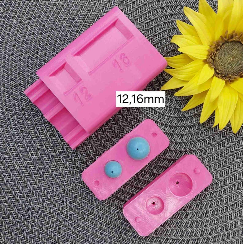 Bead Polymer Clay Roller, Bead Hole Polymer Clay Tool, Round Shape Bead ...