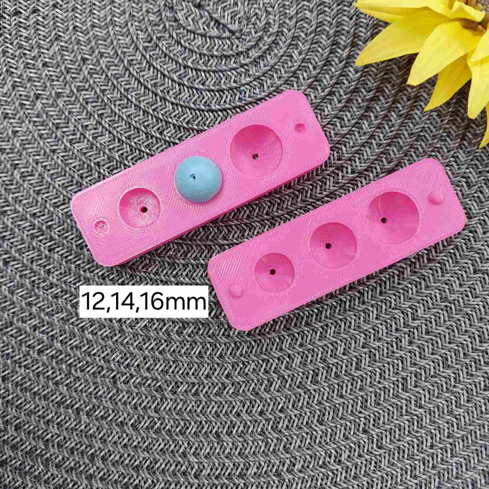 Bead Polymer Clay Roller, Bead Hole Polymer Clay Tool, Round Shape Bead ...