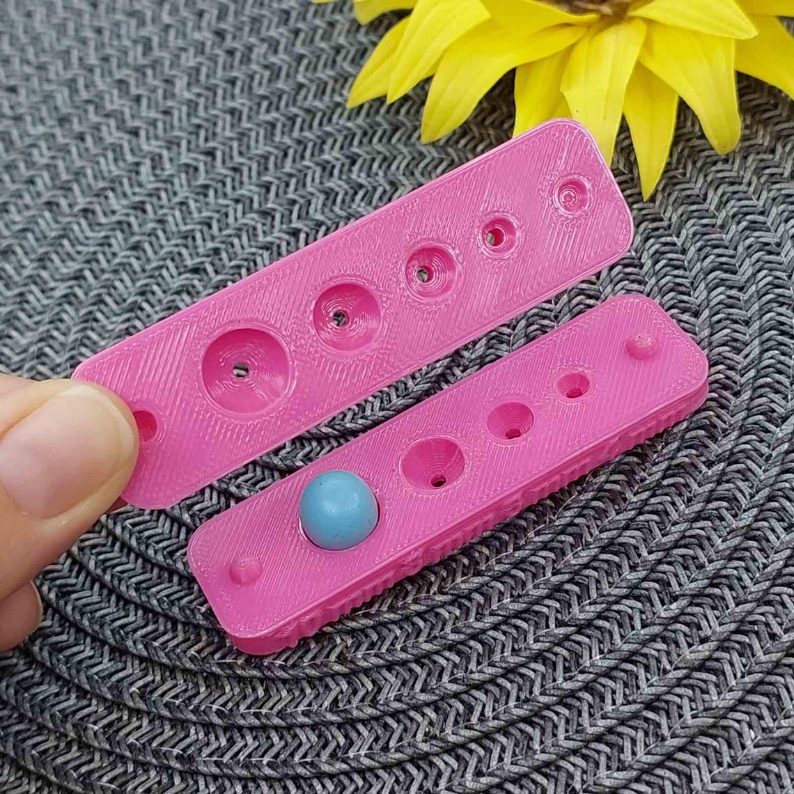 Bead Hole Polymer Clay Tool, Round Shape Bead Roller, Bead Roller Tools ...