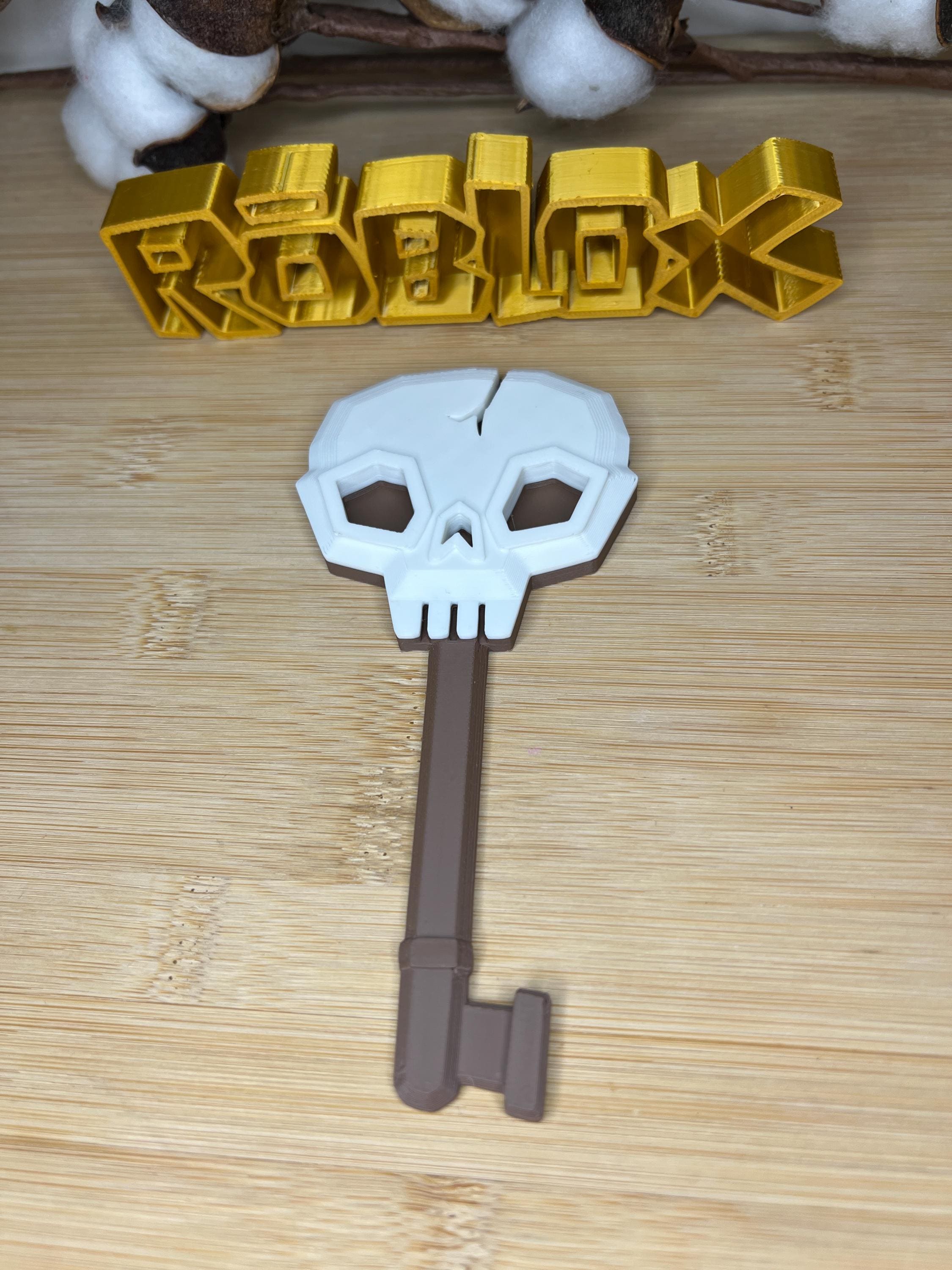Roblox Doors Skeleton Key: 3D Printed Game Collectible - Etsy