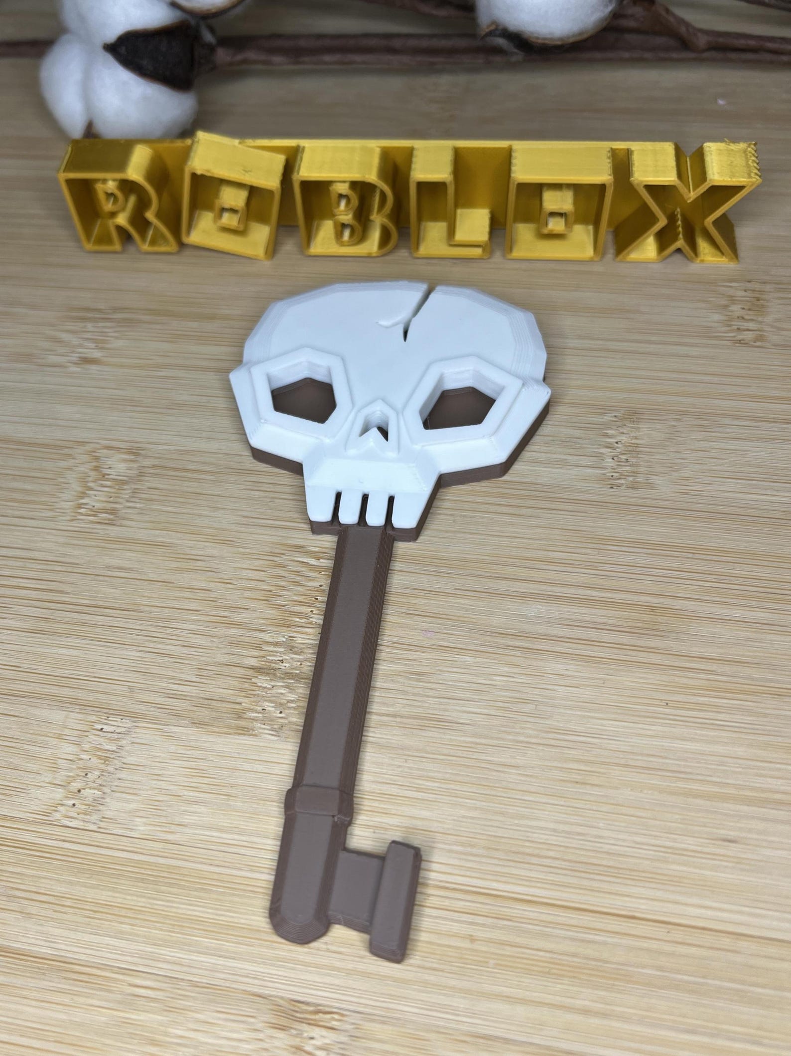 Roblox Doors Skeleton Key: 3D Printed Game Collectible - Etsy