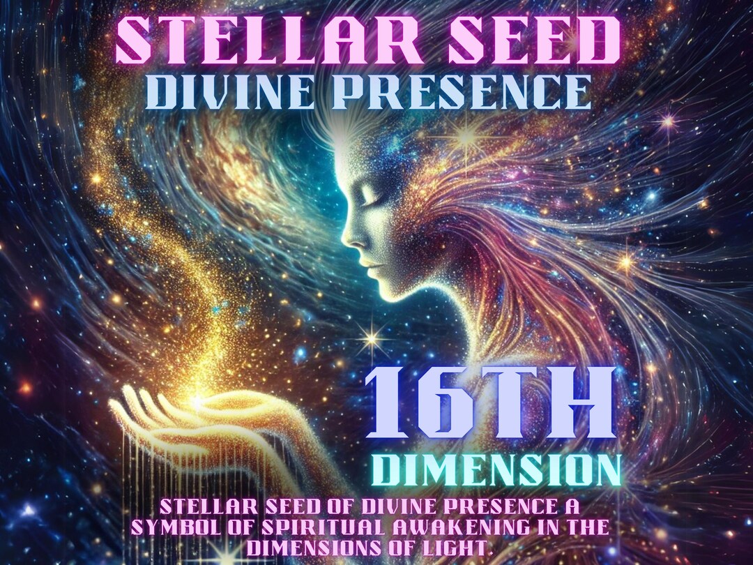 Stellar Seed of Divine Presence A Symbol of Spiritual Awakening in the ...